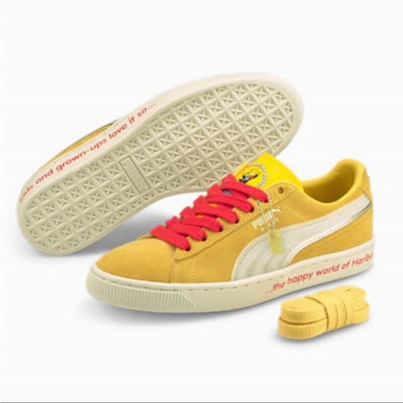 Puma | Shoes | Puma X Haribo Youth Suede Triplex Mimosawhisper White ...